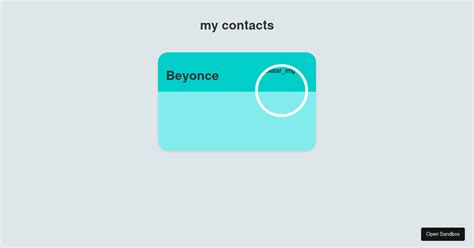 React Props Practice Forked Codesandbox