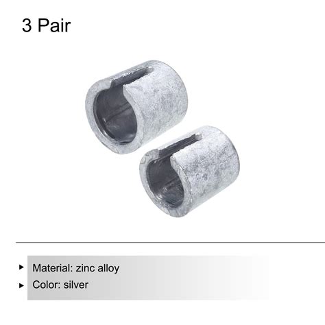 Lead Alloy Terminal Adapters Uxcell 6pcs Battery Terminal Spacer Shims