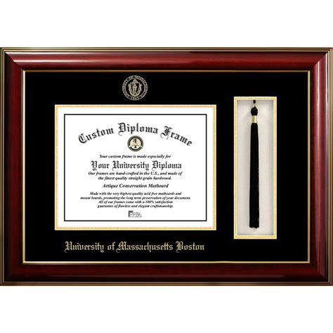 Ocm Diploma Frame University Of Massachusetts Boston Displays