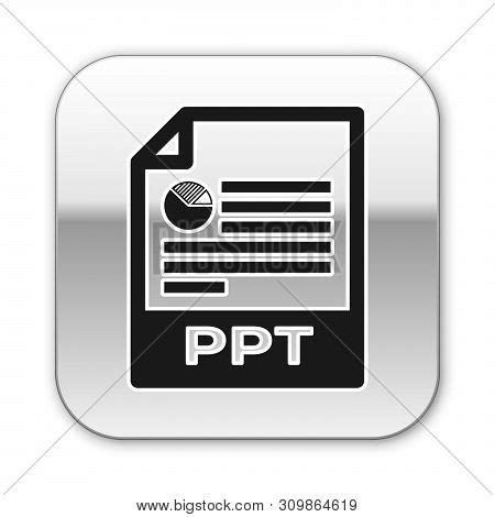 Black Ppt File Vector Photo Free Trial Bigstock