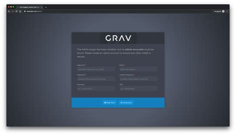 How To Install Grav CMS With Nginx On Debian