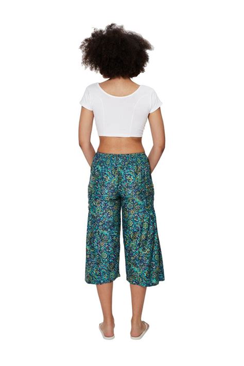 Pantacourt large et fluide pour femme été original Colette
