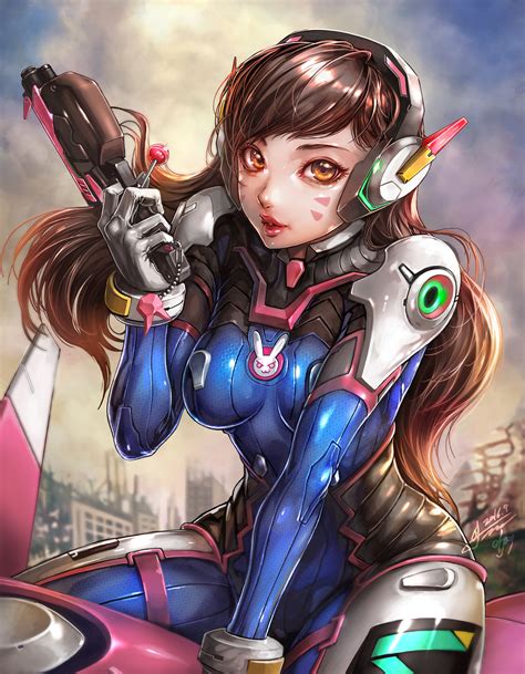 Dva Дива Dva Overwatch Overwatch Овервотч Blizzard