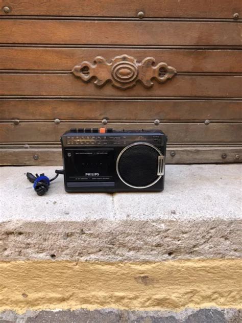 Poste Radio Cassette Recorder Philips D7182 Vintage Eur 6000 Picclick Fr