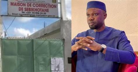 Urgent Prison de Sébikotane Ousmane Sonko est présentement aux urgences