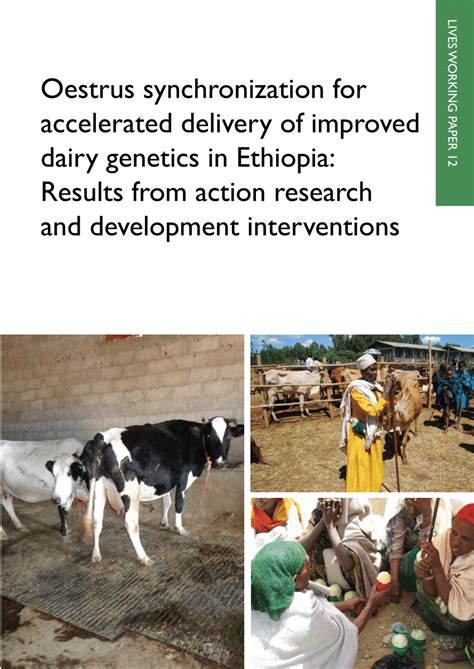 Pdf Oestrus Synchronization For Accelerated Delivery Of Improved