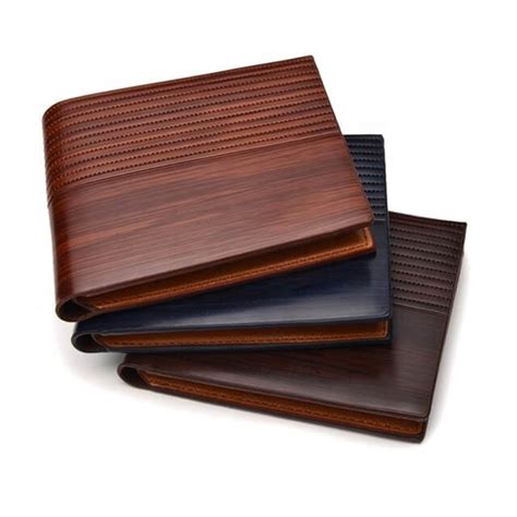 Genuine Leather Rfid Blocking Credit Card Holder Wallet Leather