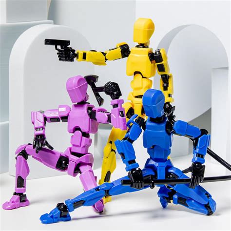 Action Figures Assembly Completed Titan 13 Action Figure T13