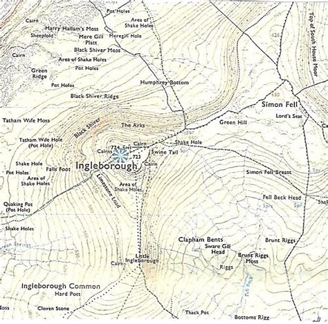 How To Read A Map Contours Walking Holidays