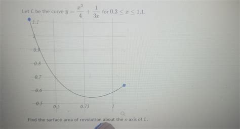 solved let c be the curve y −x3 −1 for 0 3