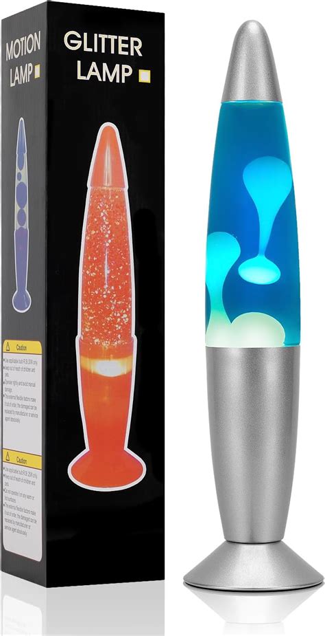 Aimoptg 13 Liquid Lamp White Wax And Blue Liquidrelaxing Liquid