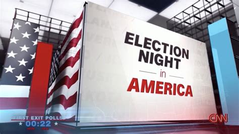 Cnn Opens Election Night In America With Familiar Tune Style