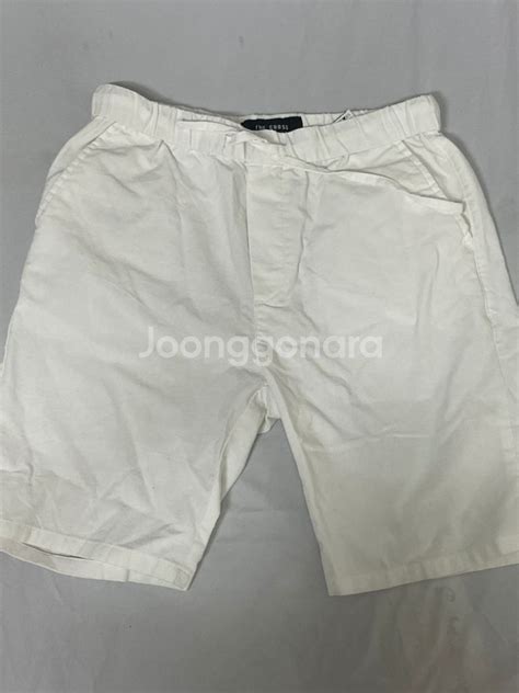옷장정리 흰색 반바지 M 바지팬츠청바지 중고나라