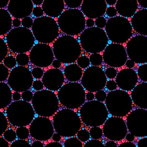 Premium Vector Vector Seamless Pattern Of Structure With Bright Balls Pattern For Wallpaper