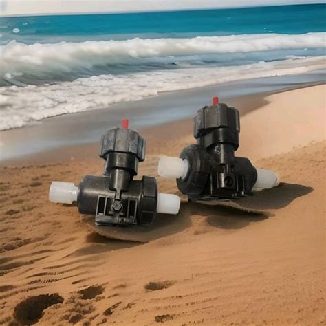 Fluoroware8pm 8f Dymak Pinch Valve 12in Flaretek Connections Lot Of 2