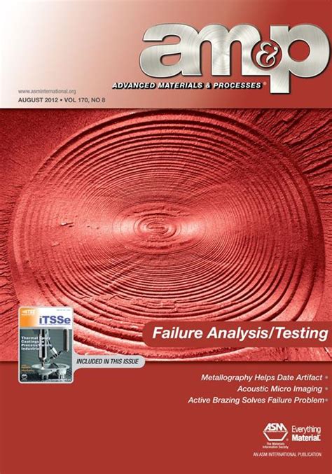 Volume 170 Issue 8 Amandp Technical Articles Asm Digital Library