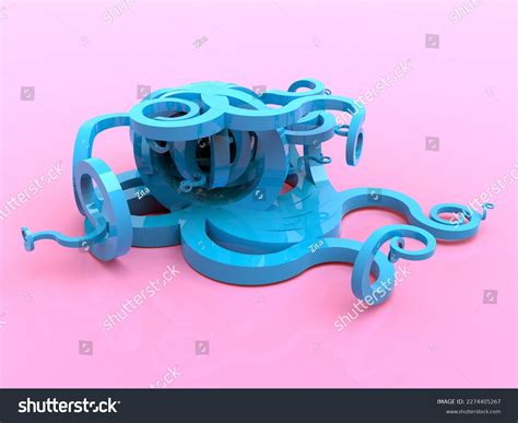 Mathematical Morphology 3d System 3d Image Stock Illustration 2274405267 Shutterstock