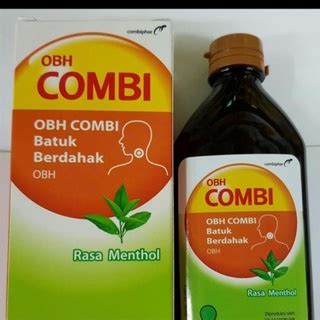 Obh COMBI Cough Phlegm Menthol Syrup 100ml Cough Medicine Cough Phlegm Shopee Singapore