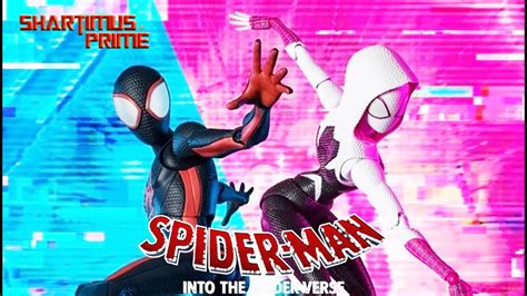 Sh Figuarts Across The Spider Verse Miles Morales And Spider Gwen