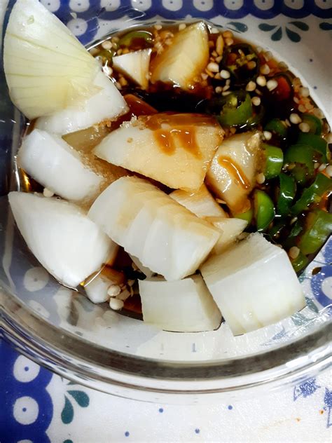 후다닥 고기 먹을때 양파간장소스 간단간단