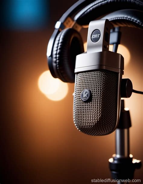 Voice Over Business Logo In Studio Stable Diffusion Online