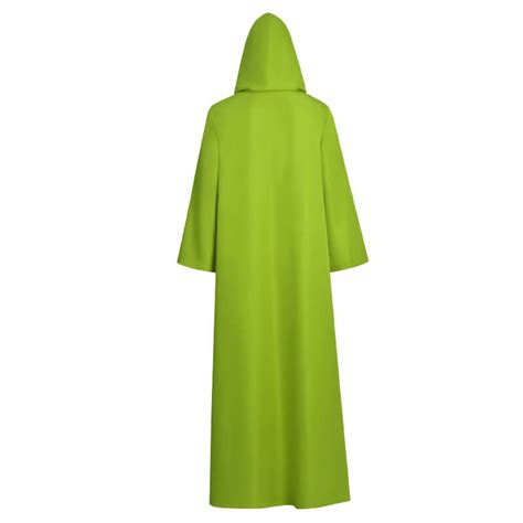 Green Wizard Cloak Shadow Wizard Money Gang Robe Costume With Hooded B
