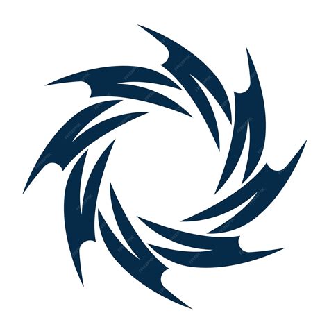 Premium Vector Vortex Logo Symbol Icon Illustration Design Vectortornado Vortex Hurricane Logo