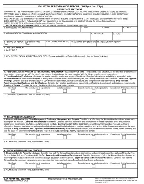 Daf Form 901 Printable Form 2025