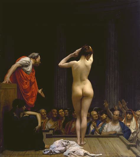 A Roman Slave Market by Jean Léon Gérôme my daily art display