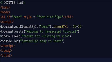 2 Printing Output In Javascript Javascript Tutorials In Tamil