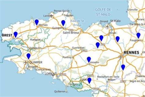 Carte Des Blocages Agriculteurs Bretagne Image To U