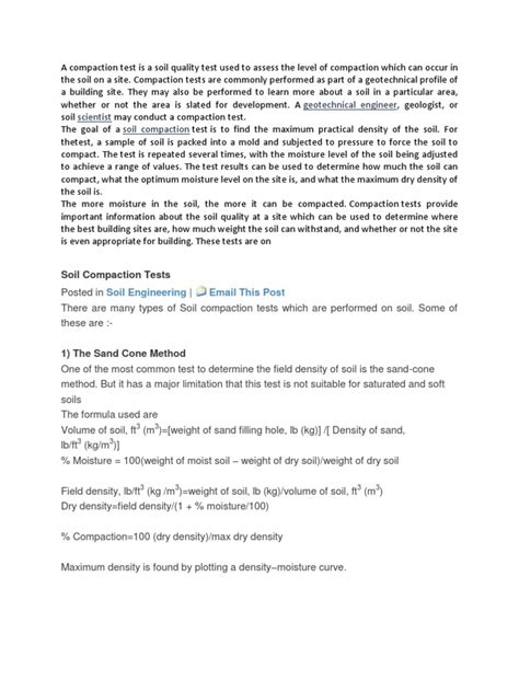 PDF Soil Compaction Tests DOKUMEN TIPS