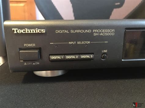 Technics Digital Surround Processor Sh Ac500d Photo 4789505 Us Audio Mart