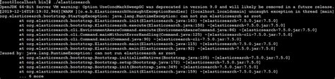 [elasticsearch] org elasticsearch bootstrap startupexception java lang runtimeexception can