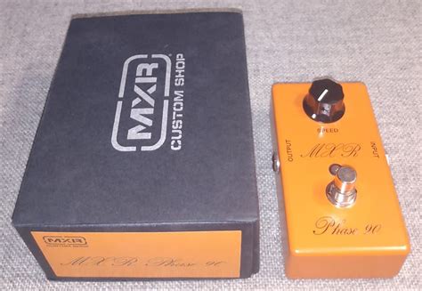 MXR Phase Script Phaser Pedal Reverb
