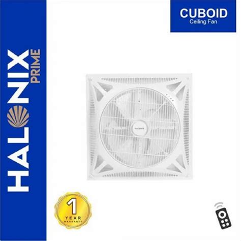3 Blades 400 Mm Halonix Cuboid Ceiling Fan At ₹ 5300piece In Karnal