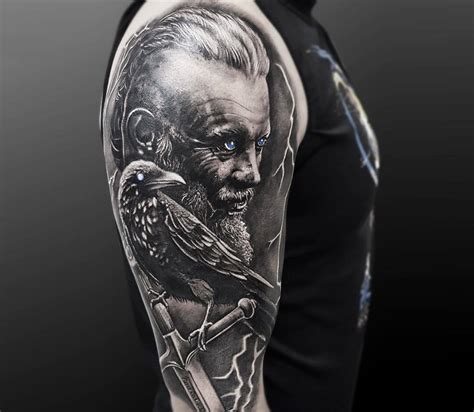 Vikings Ragnar Lothbrok Tattoo