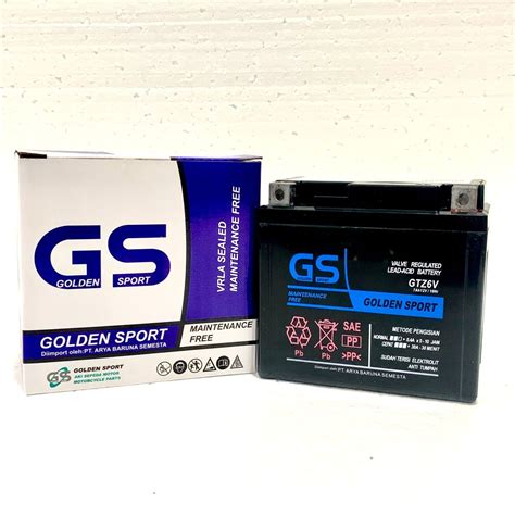 Aki Motor Honda PCX GTZ V GTZ S GS Golden Sport Accu Kering MF Lazada Indonesia