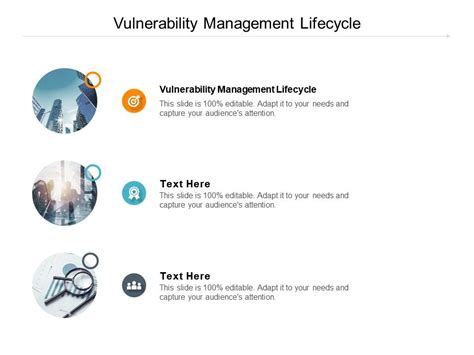 Vulnerability Management Lifecycle Ppt Powerpoint Presentation Outline
