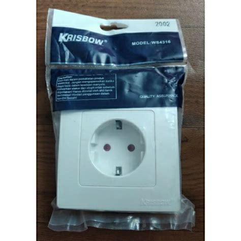 Jual Stop Kontak Krisbow Shopee Indonesia