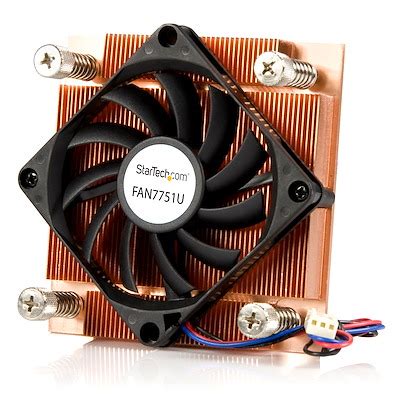1U LP 70mm Socket 775 CPU Cooler Fan - Computer Fans & Coolers | Belgium