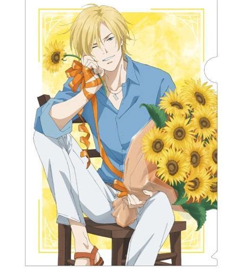 Banana Fish アッシュ クリアファイル バースデーver 書き下ろし メルカリ