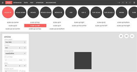 Css Web Analysis Animation Library Advertising Services