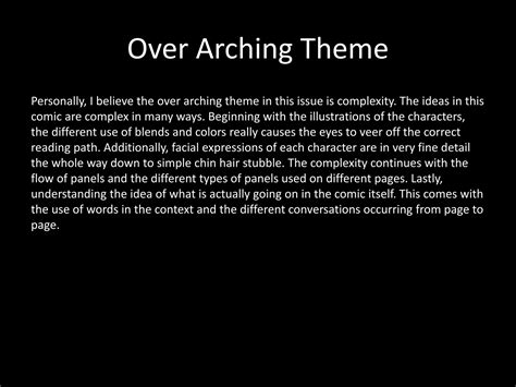 Dylan Hogue Comic Book Analysis Ppt