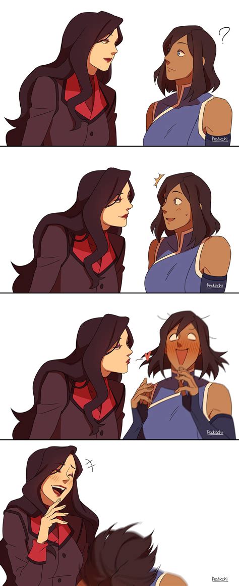 Dynasty Reader Image › Pockicchi The Legend Of Korra Asami X Korra Alternate Reality