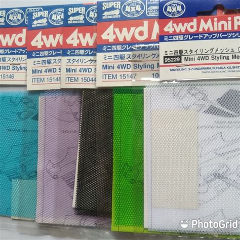Jual Tamiya Mini Wd Styling Mesh Jaring Body Shopee Indonesia