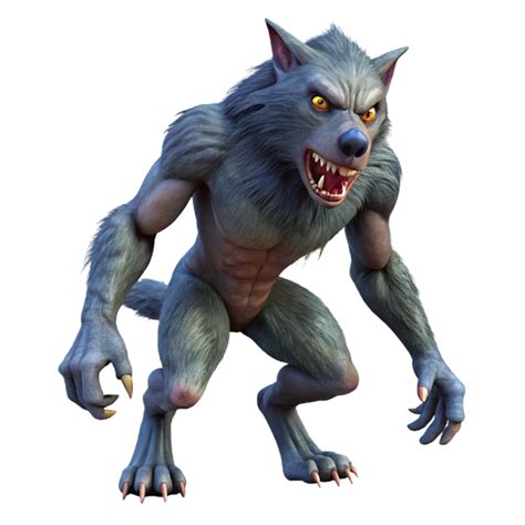 Timeless Gothic A Fierce Werewolf Mid Transformation Fur Sprouting