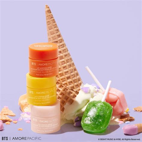 The New Bts X Laneige Lip Sleeping Mask Trio Is Based On The Bands Hit