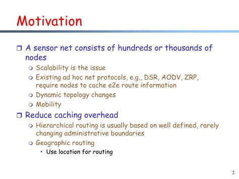 Ppt Gpsr Greedy Perimeter Stateless Routing For Wireless Networks