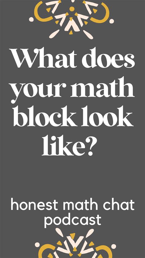 46 Math Block Sample For Elementary Classroom Mona Math